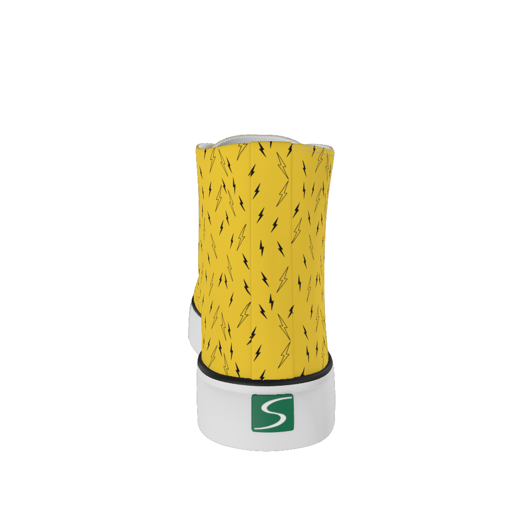 Yellow Lightning High Top | Spirit Footwear